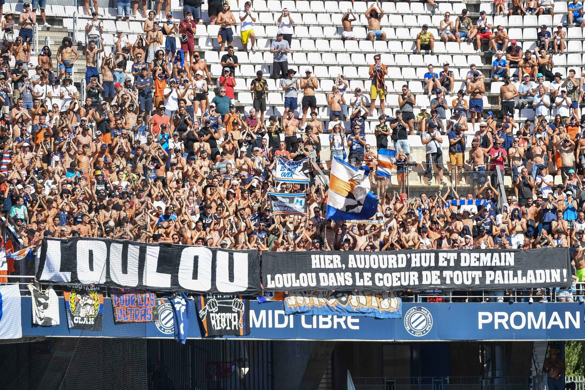 [MHSC-SB29] Les groupes Ultras en tribune Corbières | AllezPaillade.com
